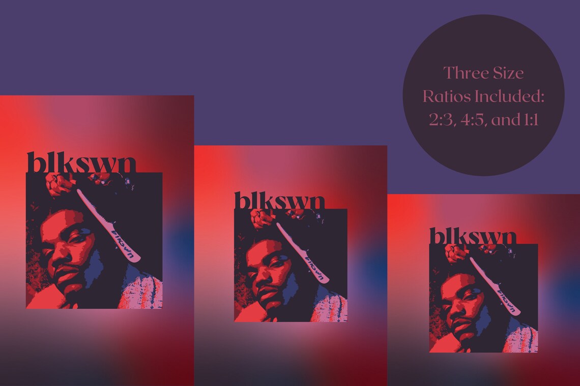 Blkswn Wall Print Smino Blkswn Digital Download PDF Print Design Smino ...