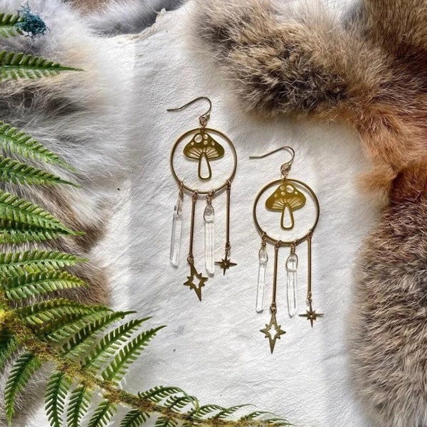 Woodland Earrings - Etsy
