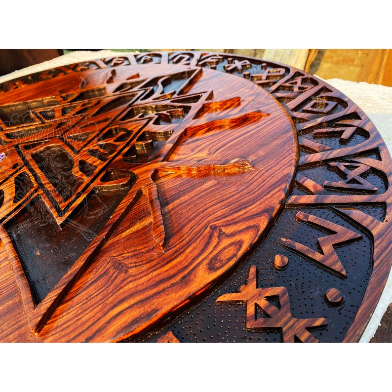 Tree of Life Shield,viking Shield, Valknut Shields, Norse Shield ...