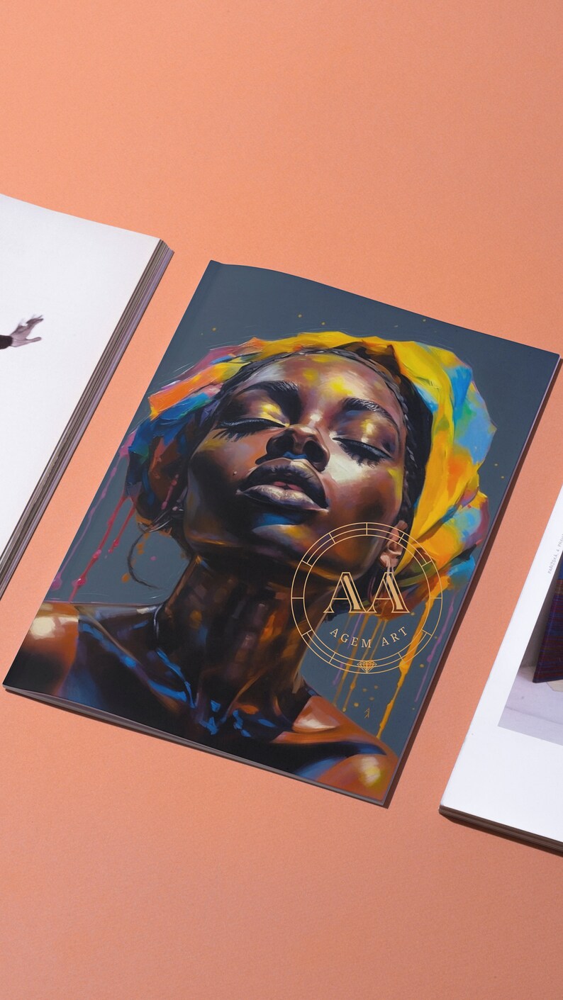 Painted Beauty Tina INSTANT DOWNLOAD Black Art Beautiful African ...