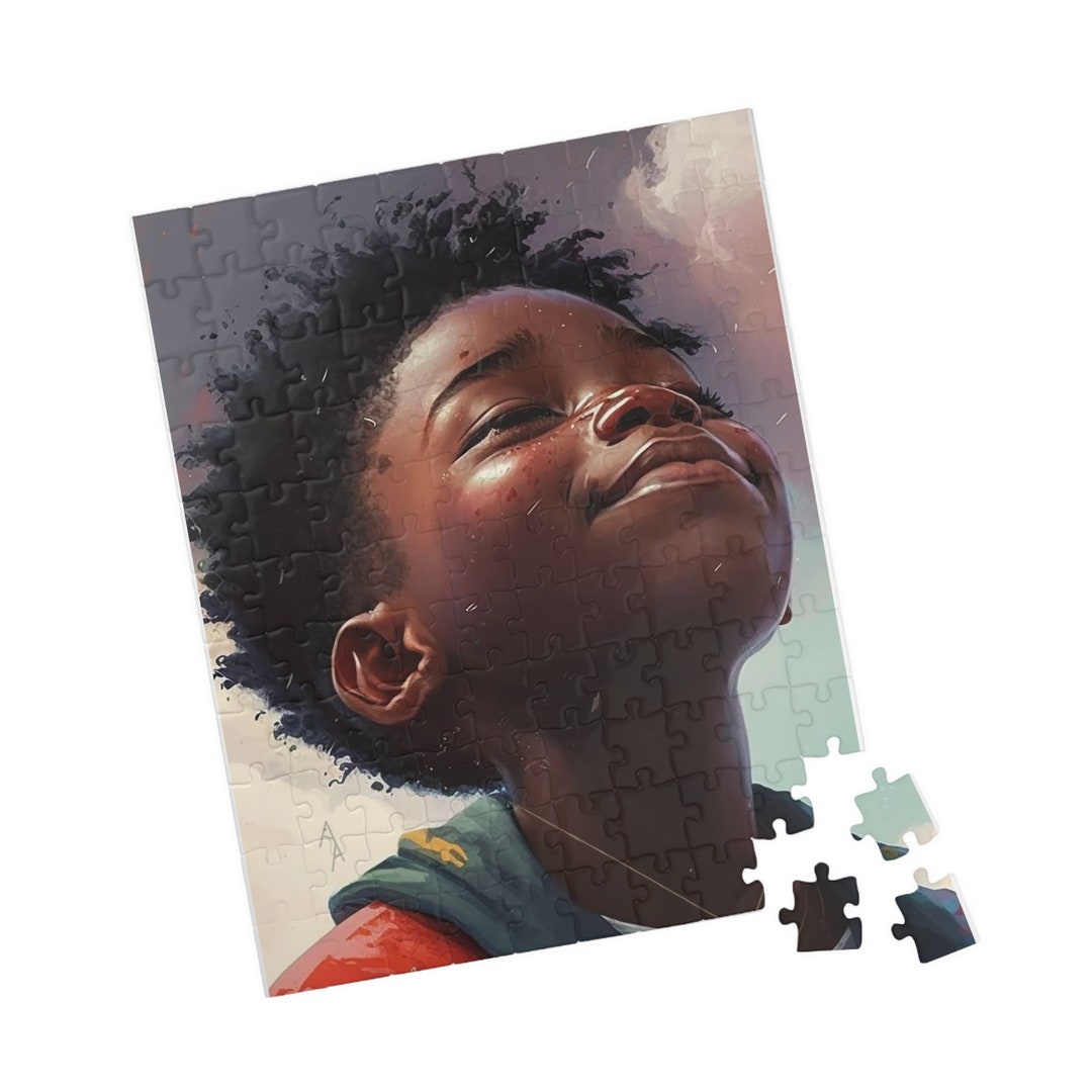 Black Boy Joy Puzzle (110, 252, 520, 1014-piece) - Etsy