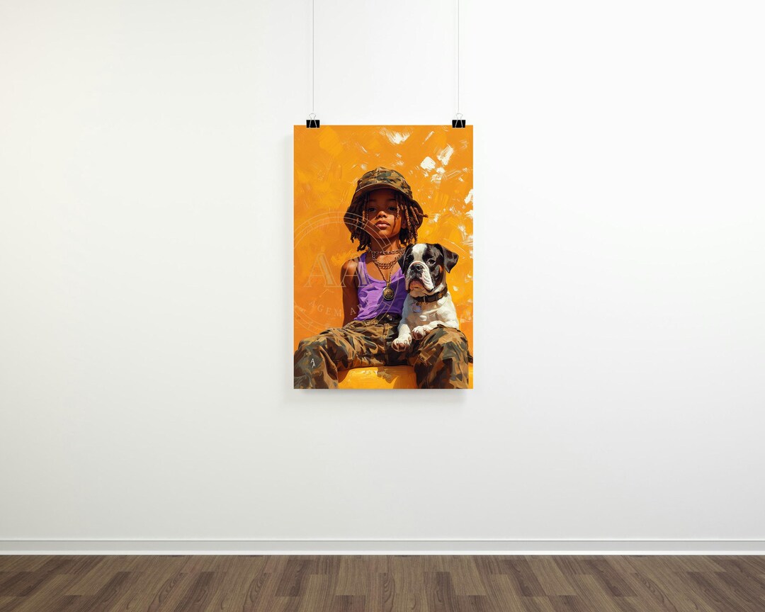 Black Boy in Purple and Yellow | Fraternity | INSTANT DOWNLOAD| Black ...
