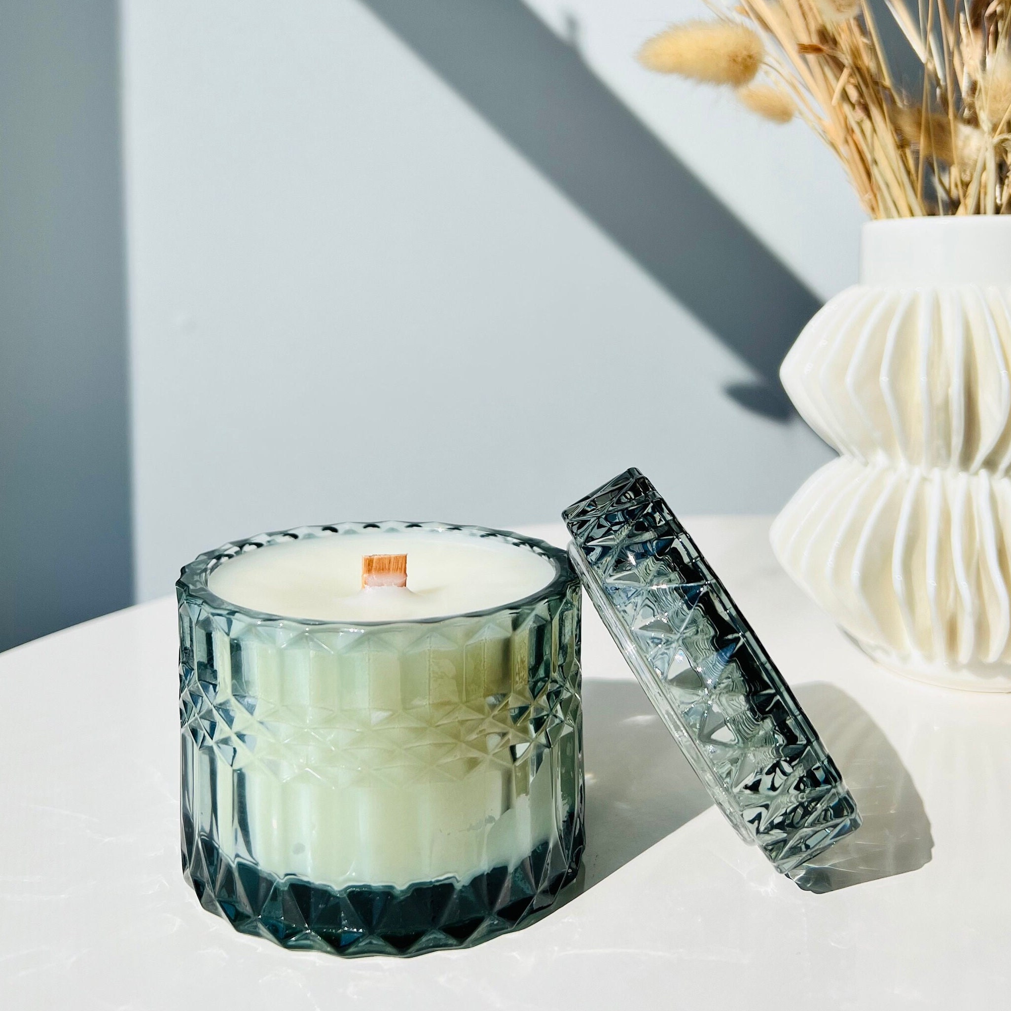 Translucent Champagne Deluxe Satin Soy Wax Candle - Etsy