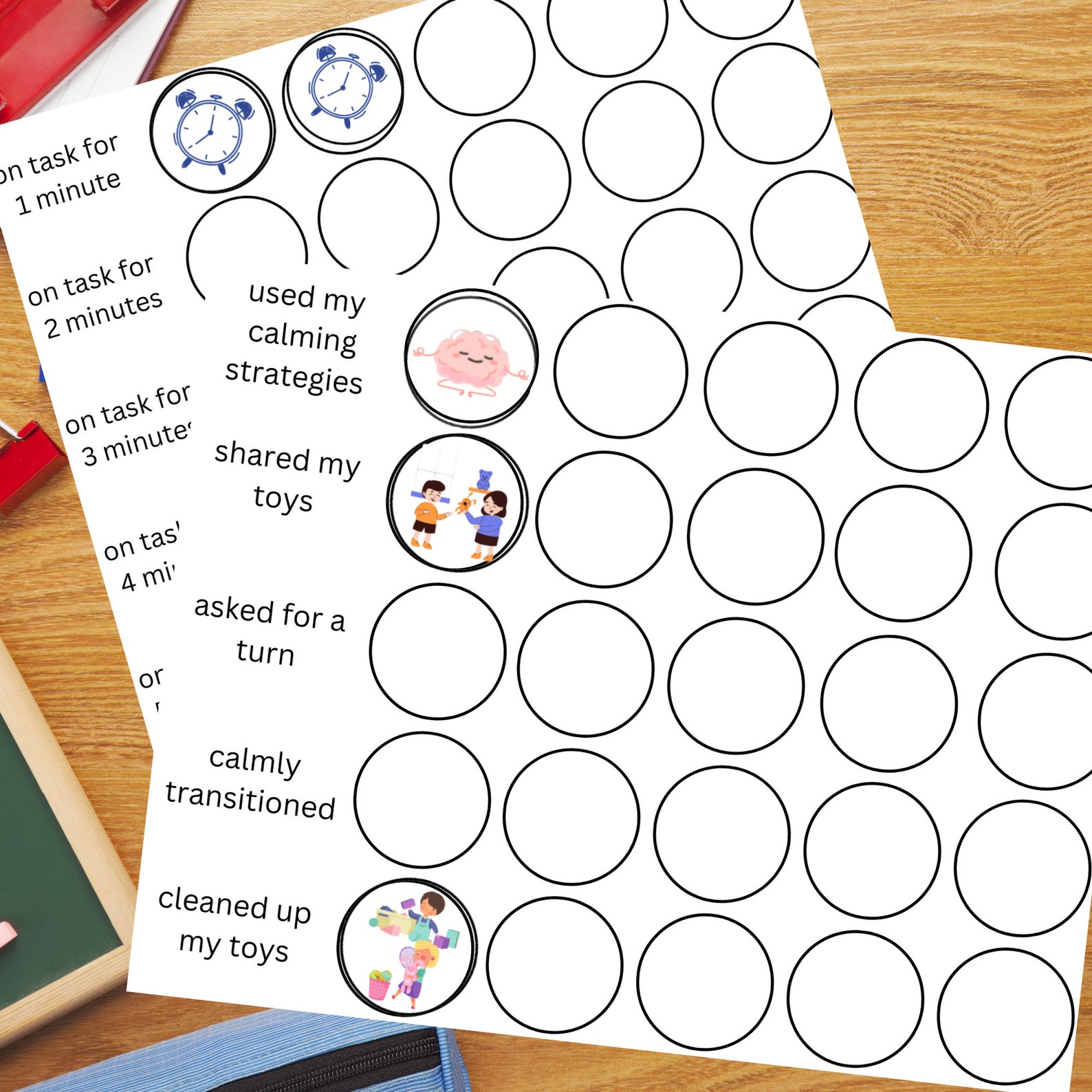 ADHD Autism Token Economy Behavior System: Level 1 (digital Download ...