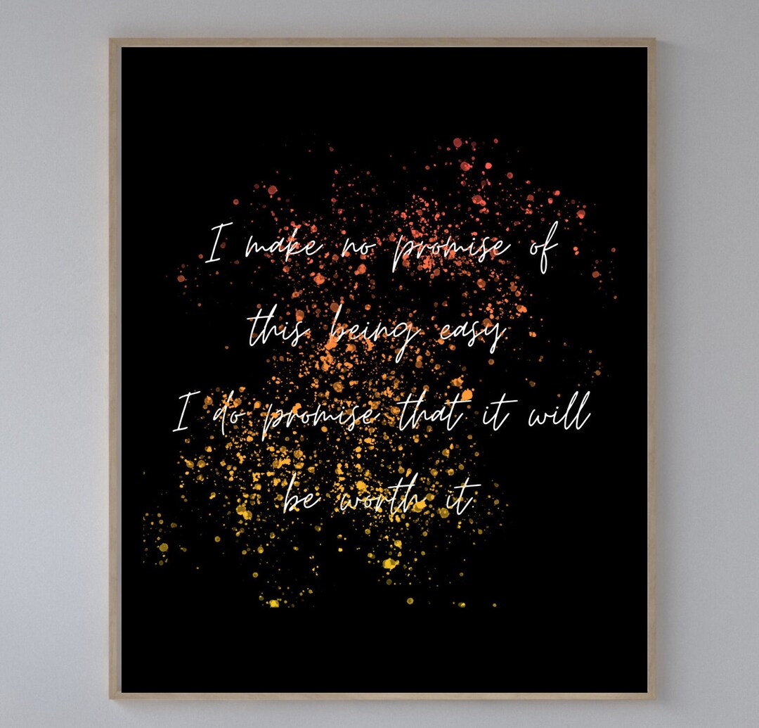 Inspirational Quote Art Print: Motivational Wall Decor (PDF Print) - Etsy