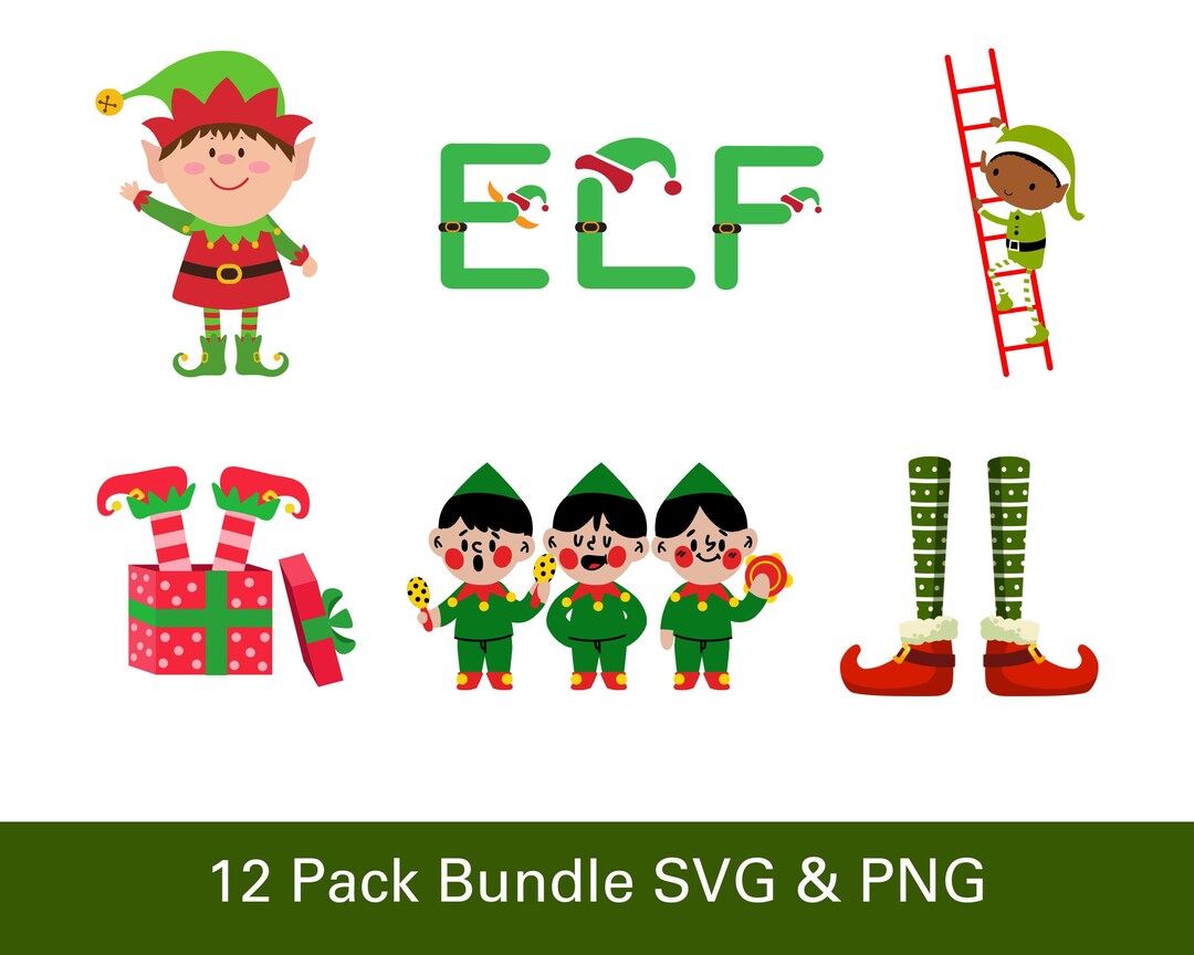 Elf PNG, Digital Product, Printable SVG - Etsy