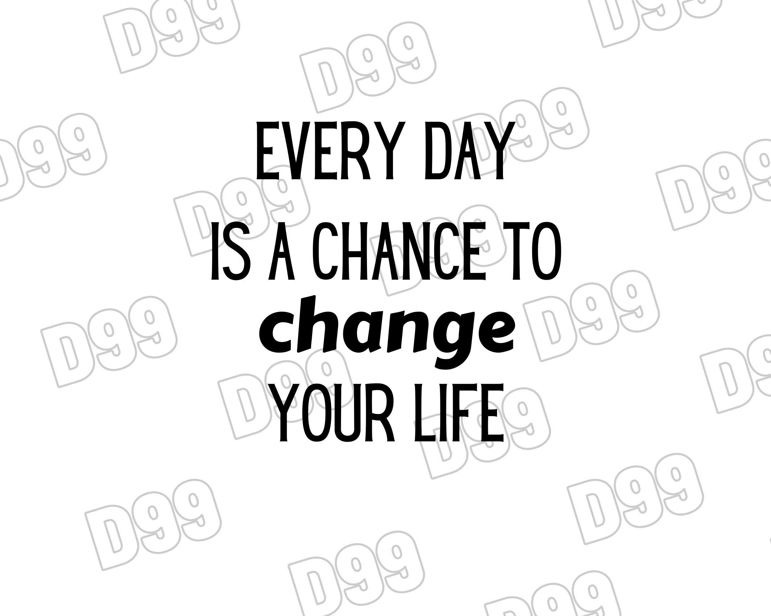 Motivation Quote SVG, Change Quote PNG, Instant Download - Etsy