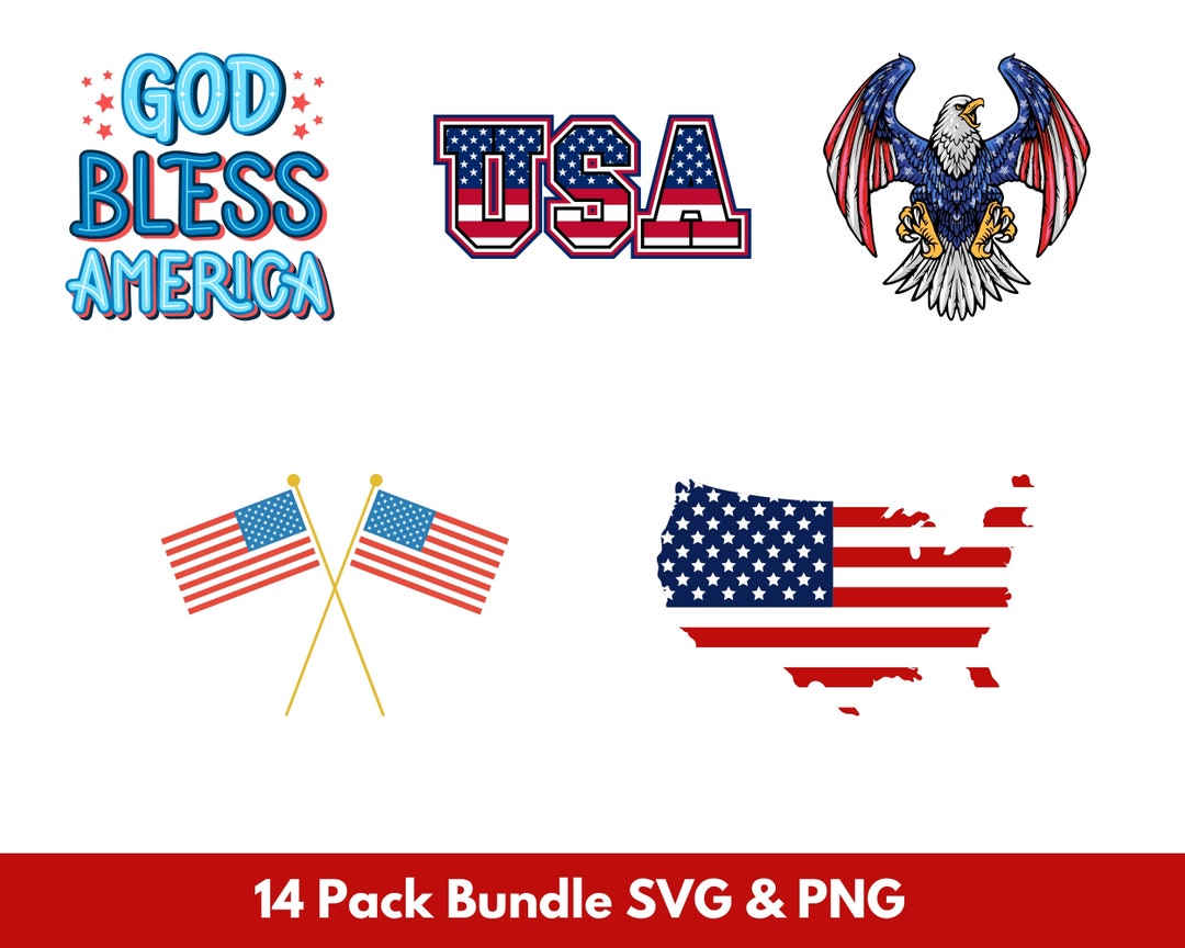 USA Map SVG, USA Flag Printable, Instant Download - Etsy
