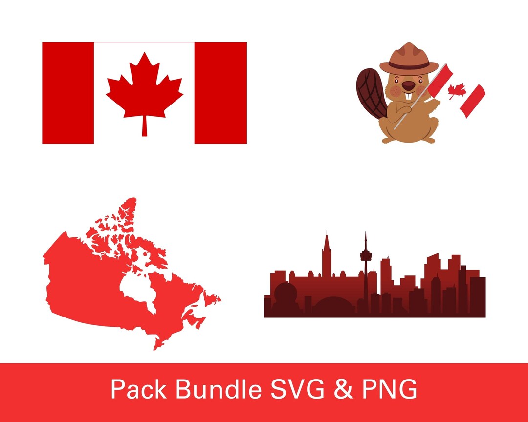 Canada SVG, Printable PNG - Etsy