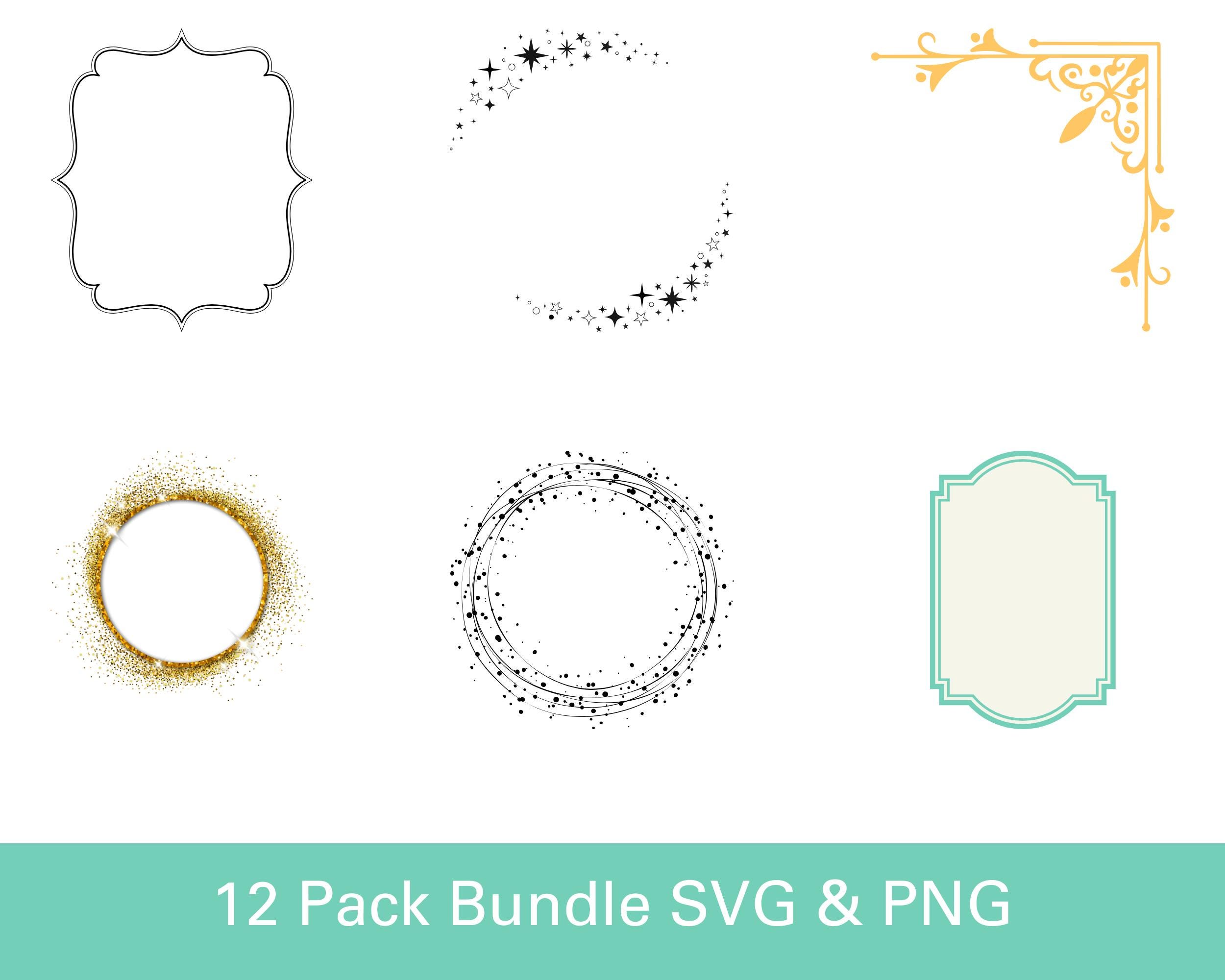 Frame SVG, Frames PNG, Digital Download - Etsy