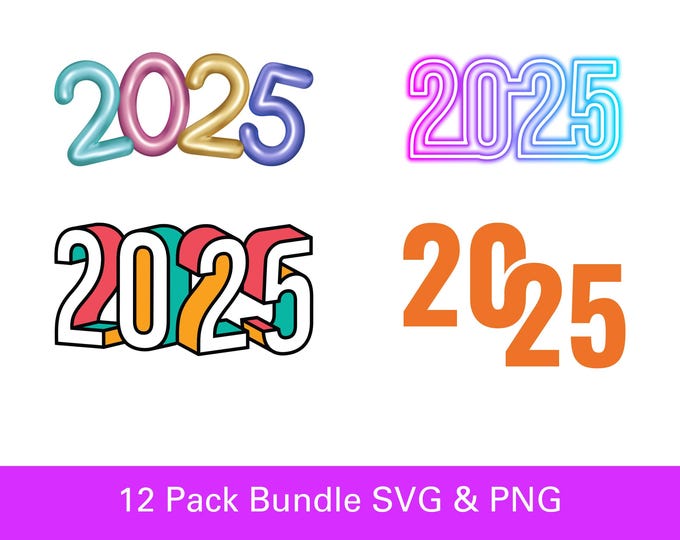 2025 Logo SVG - Etsy