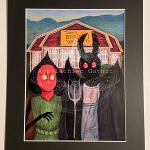 Appalachian Gothic Matted Print - Etsy