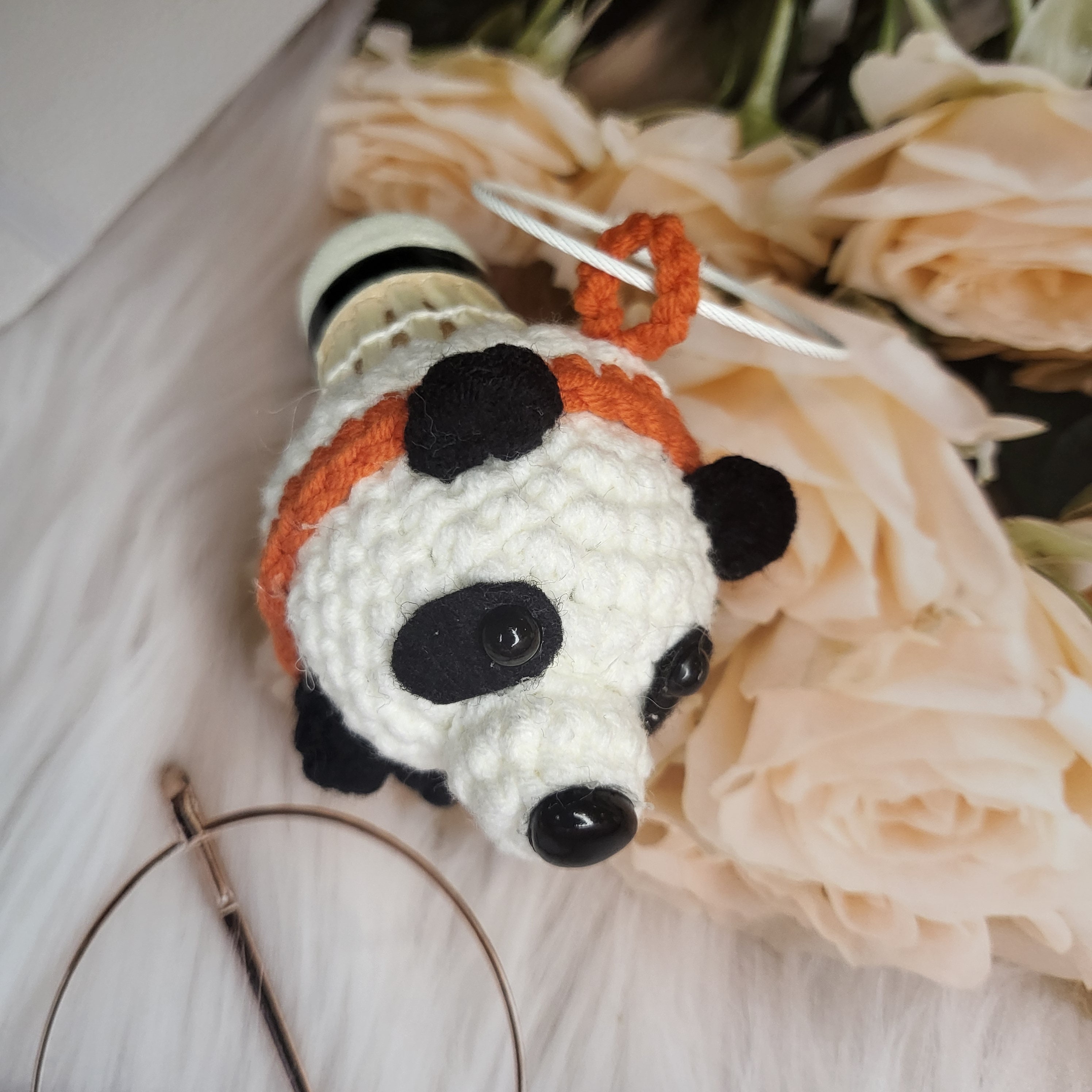 Badminton Shuttlecock/birdie Crochet Ornament, Bag Hanging/car Mirror ...