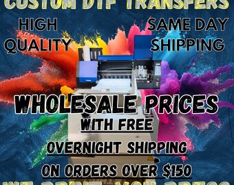 DTF Transfers, Dtf Transfer Custom, Dtf Transfers Ready for Press, DTF Prints, Dtf Gang Sheet ...