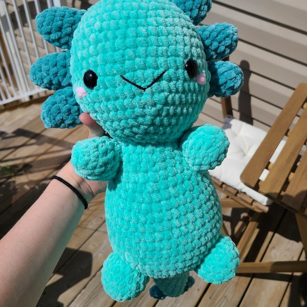 Jumbo Chunky Axolotl - Etsy
