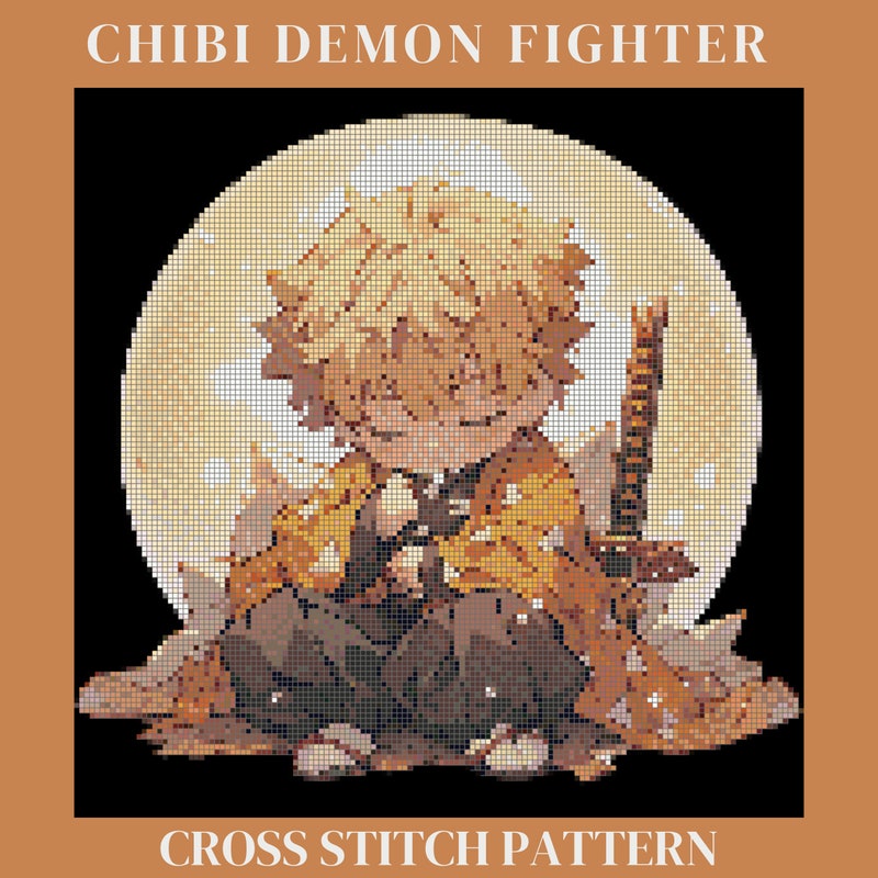 Chibi Cross Stitch - Etsy
