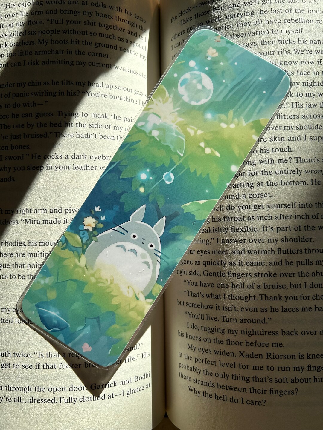 Whimsical Forest Creature - Cute Laminated Bookmark | Ghibli Inspired ...