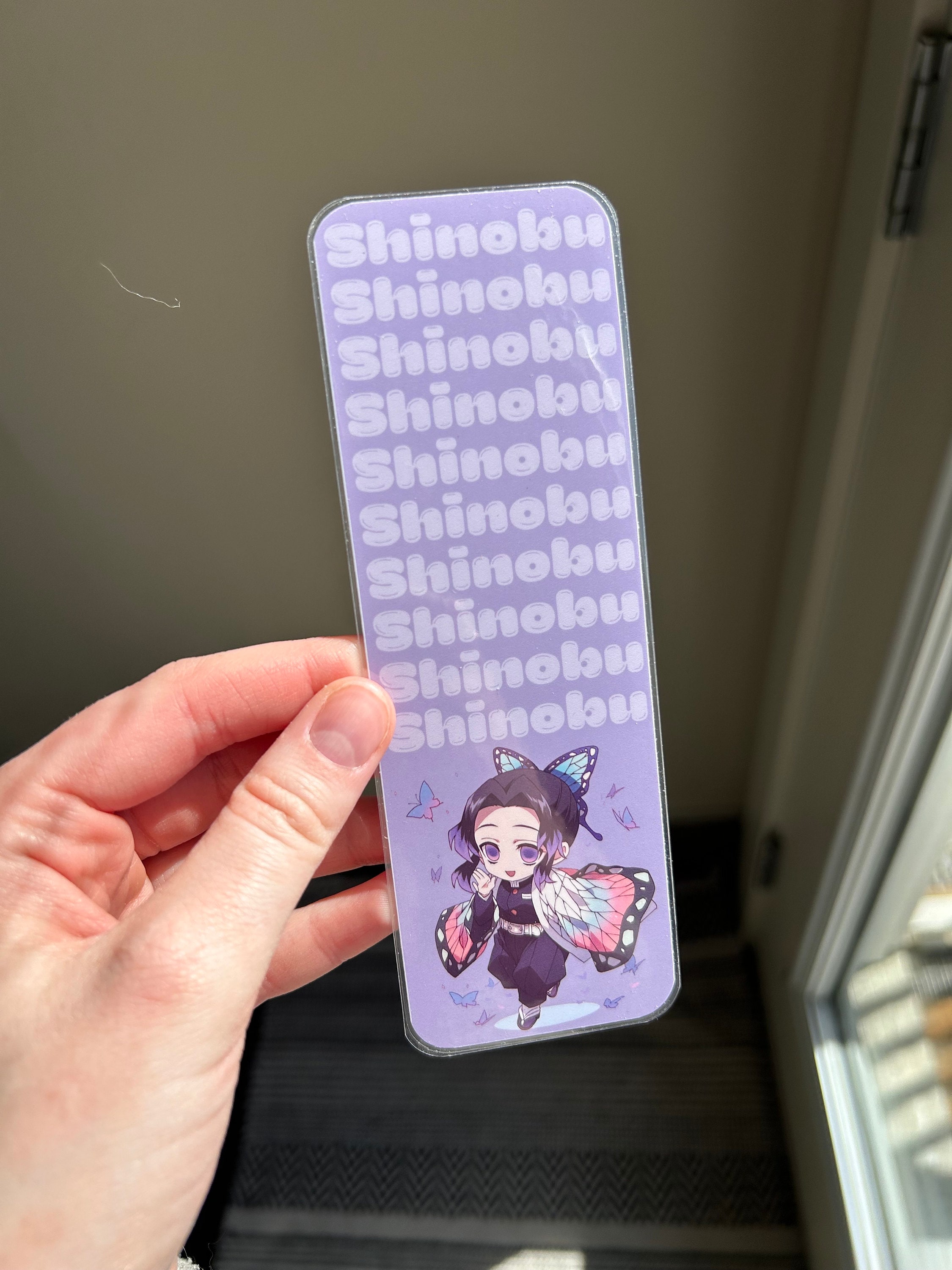 Demon Fighter Retro Bookmark Chibi Anime Character Bookmark Anime ...