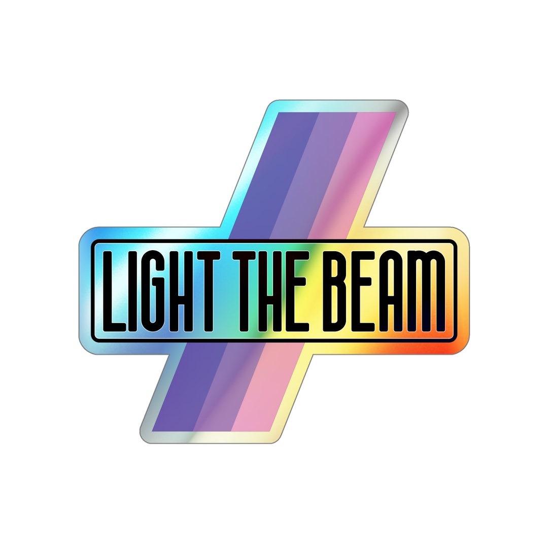 Light the Beam Retro Stripes Sacramento Basketball Holographic Die-cut ...