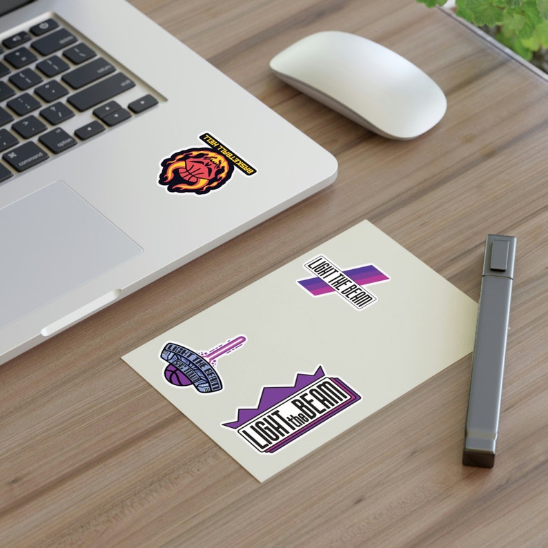 Sacramento Basketball Sticker Pack - Etsy