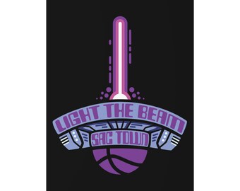 Sacramento Basketball Light the Beam Sweatshirt Beam Team - Etsy