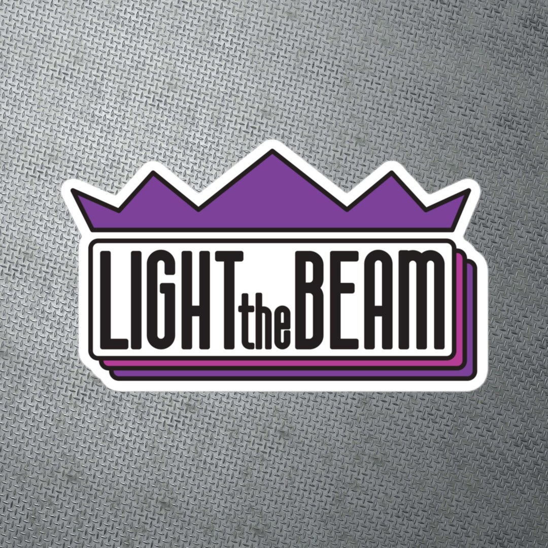 Sacramento Light the Beam Crown Die Cut Sticker - Etsy