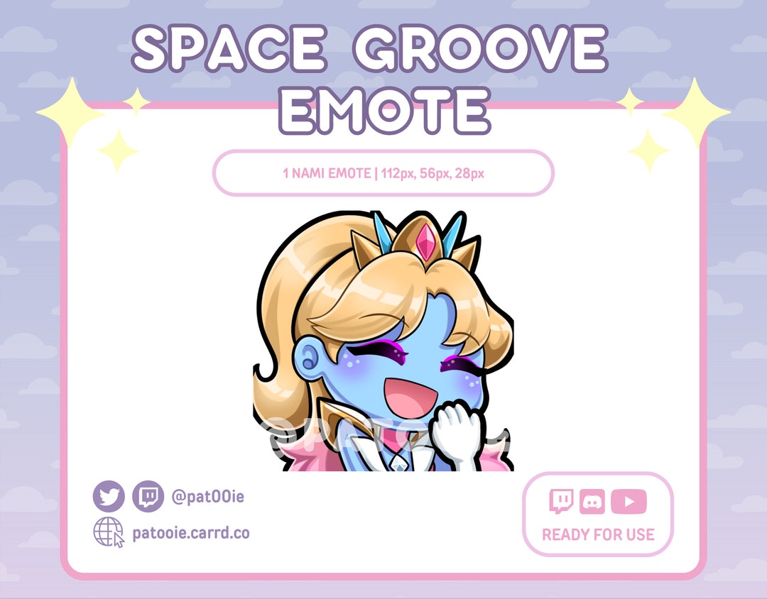 Prestige Space Groove Nami Laugh Emote (1) for Twitch, Discord, and ...