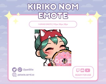 Overwatch Kiriko Emote Set (3) for Twitch, Discord, and Youtube | Pre ...