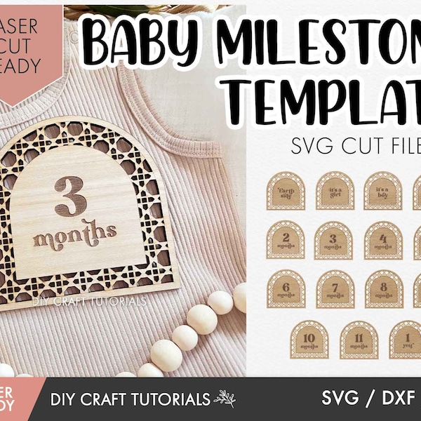 Milestone Svg - Etsy