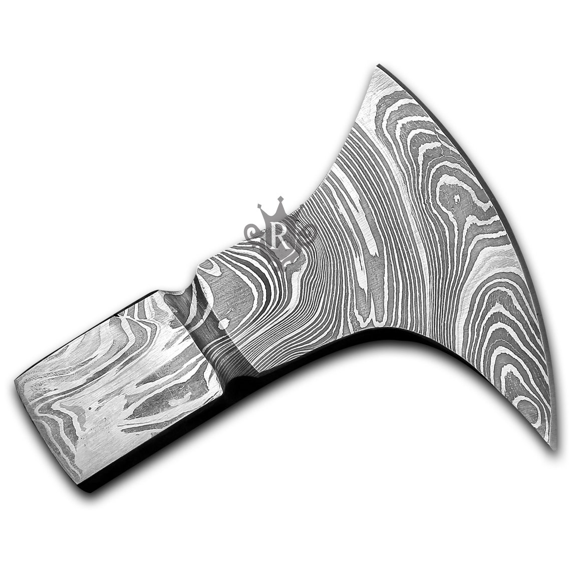Viking Axe Head Custom Made Hand Forged Damascus Steel Viking Axe Head ...