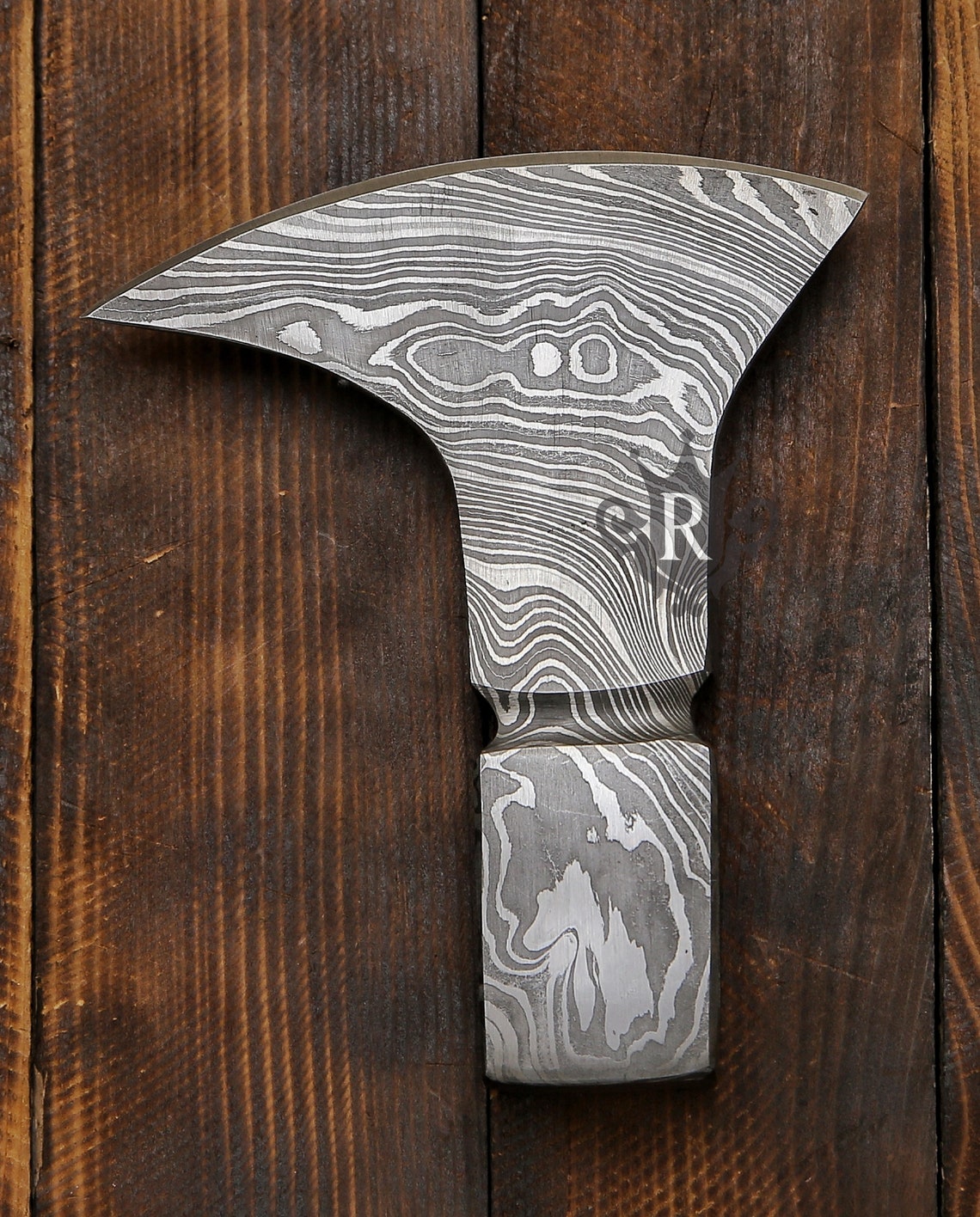Viking Axe Head Custom Made Hand Forged Damascus Steel Viking Axe Head ...