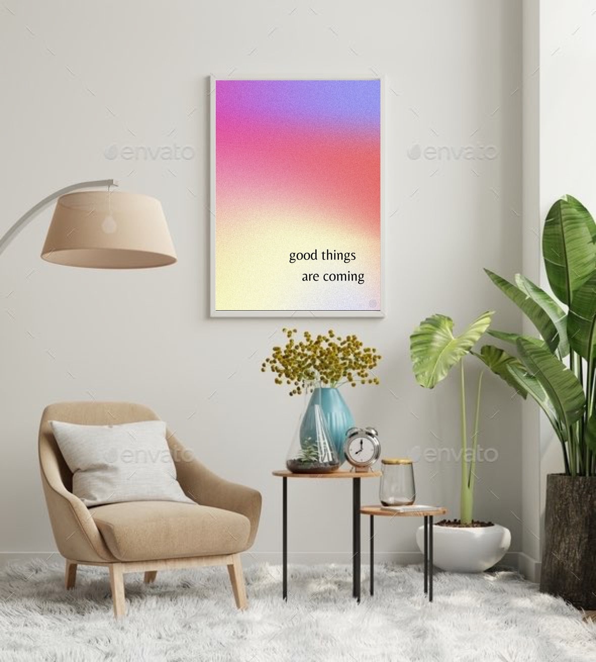 Aesthetic Manifesting Poster - Etsy