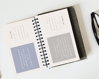 Bible Verse Digital Calendar - Etsy