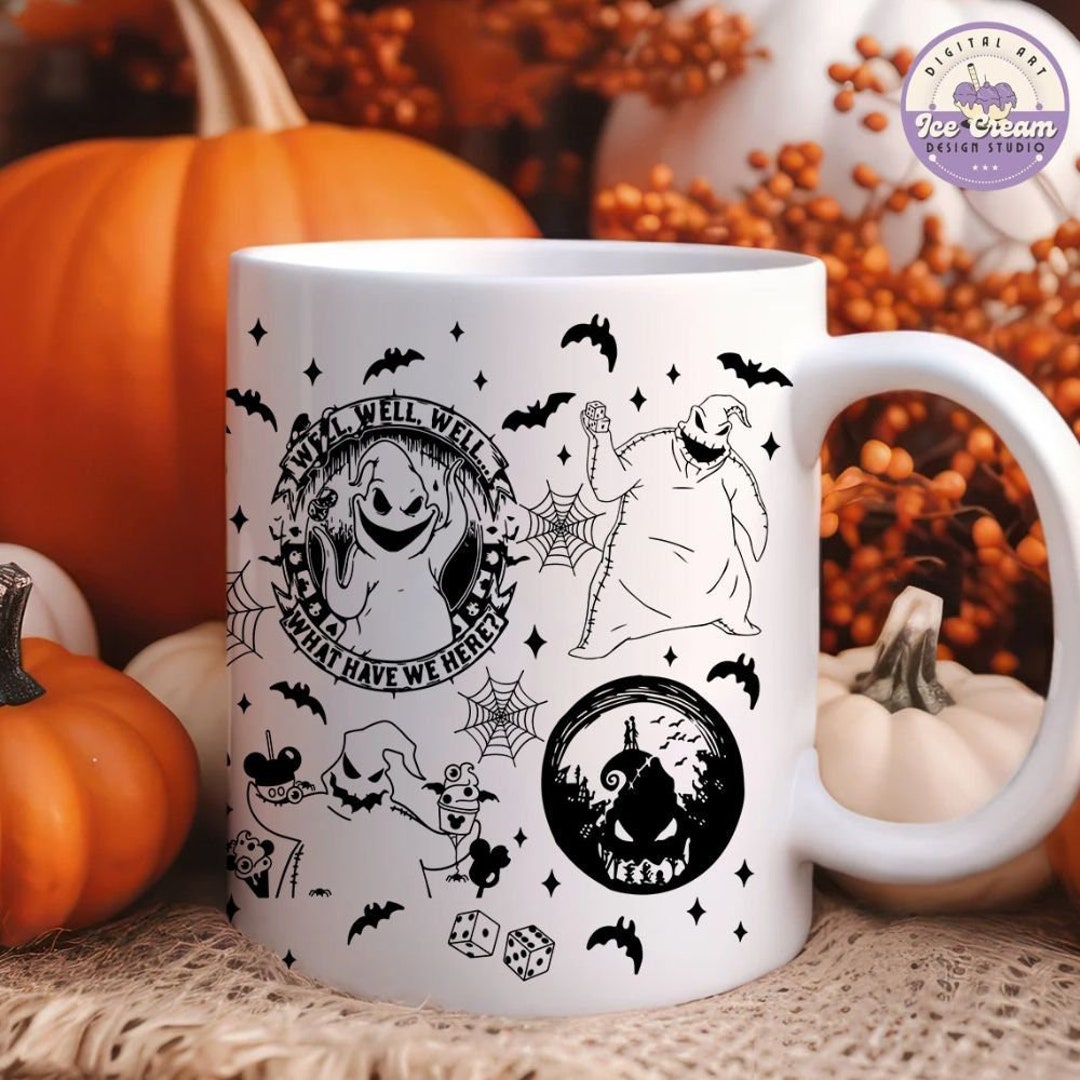The Nightmare Before Christmas Oogie Boogie Bash Disney Halloween Mug ...