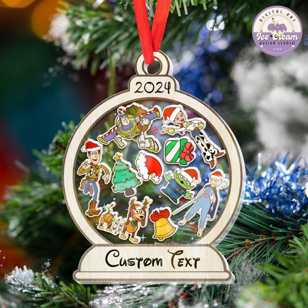 Personalized Disney Toy Story Christmas Ornament, Christmas Tree Family ...