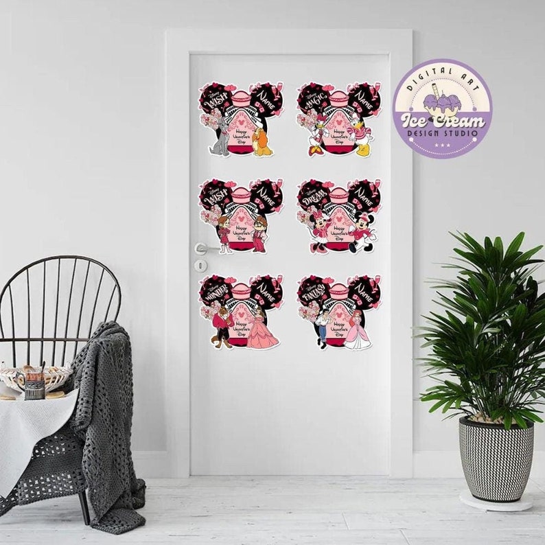 Personalized All Characters Couple Happy Valentine's Day Disney Cruise ...