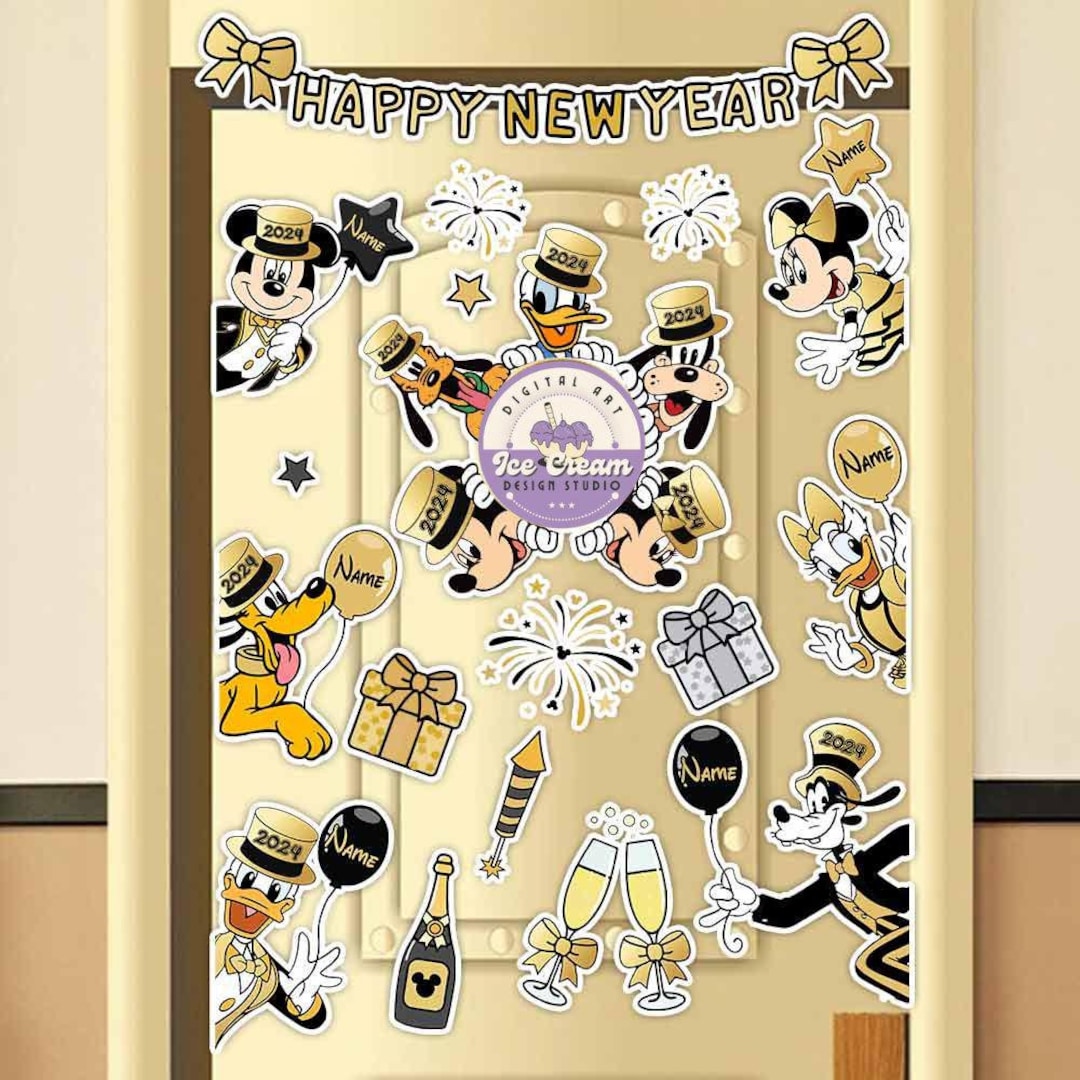 Personalized Mickey & Friends New Year's Eve at Sea Disney Happy New ...