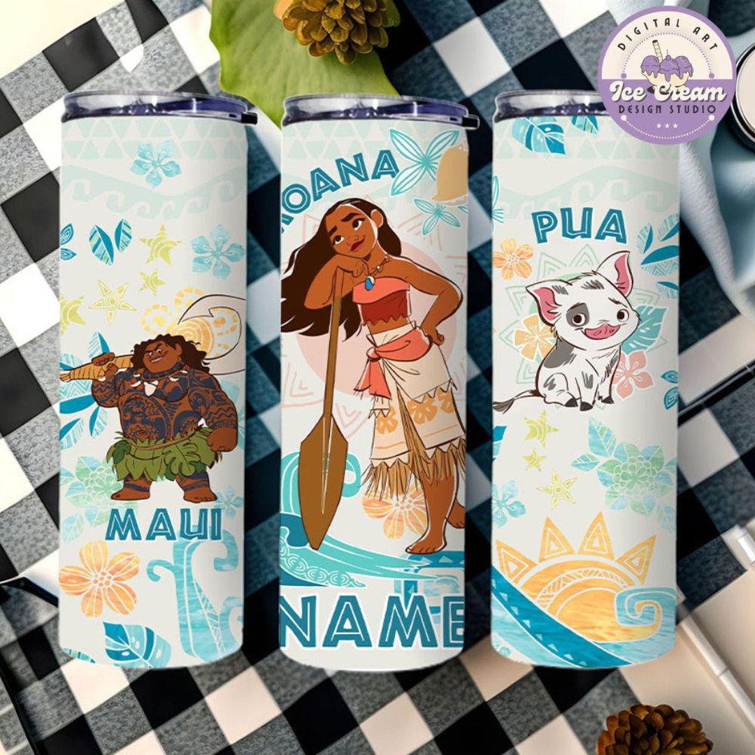 Personalized Disney Moana Tumbler, Disney Princess Moana Girl Trip ...