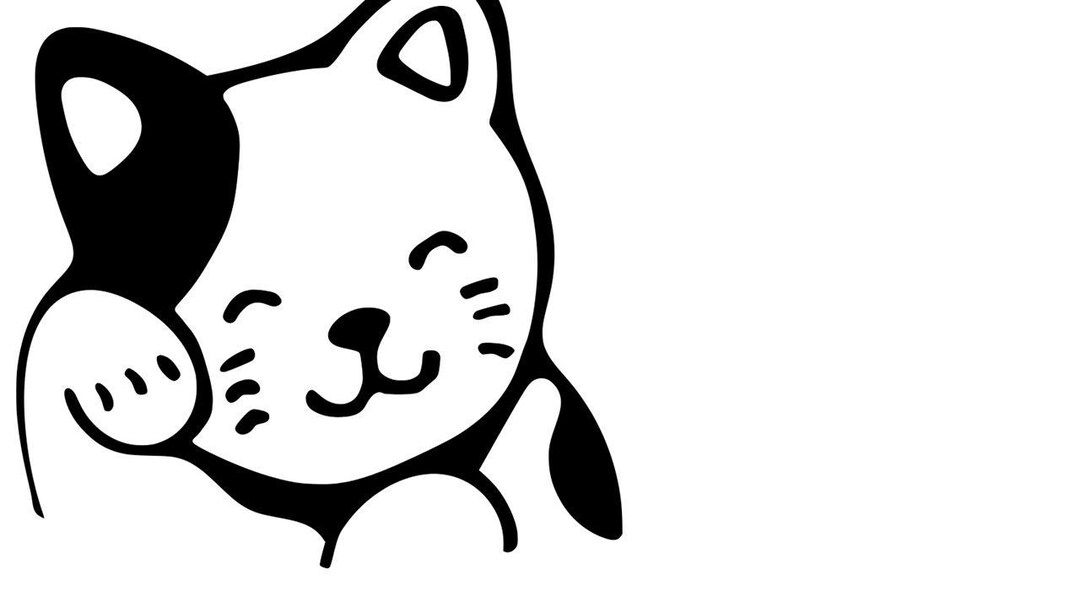Cat Kitty in SVG,DFX, EPS, Jpeg and Png Files - Etsy