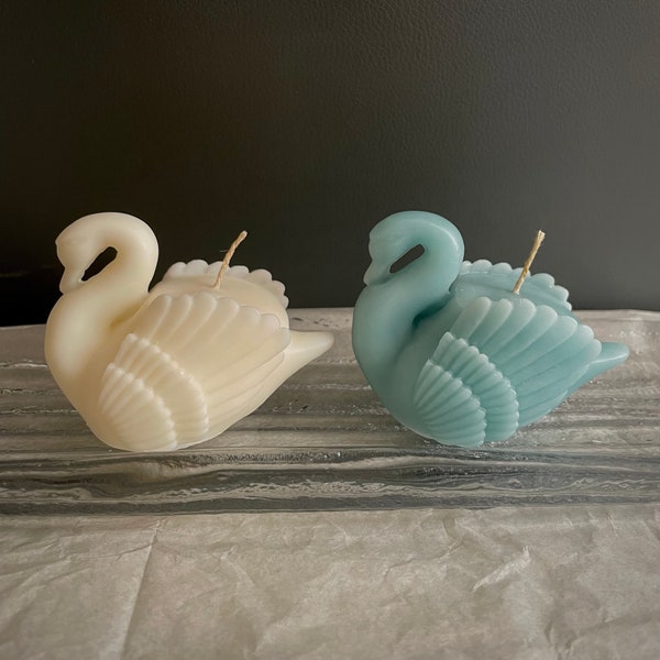 Swan Candle - Etsy