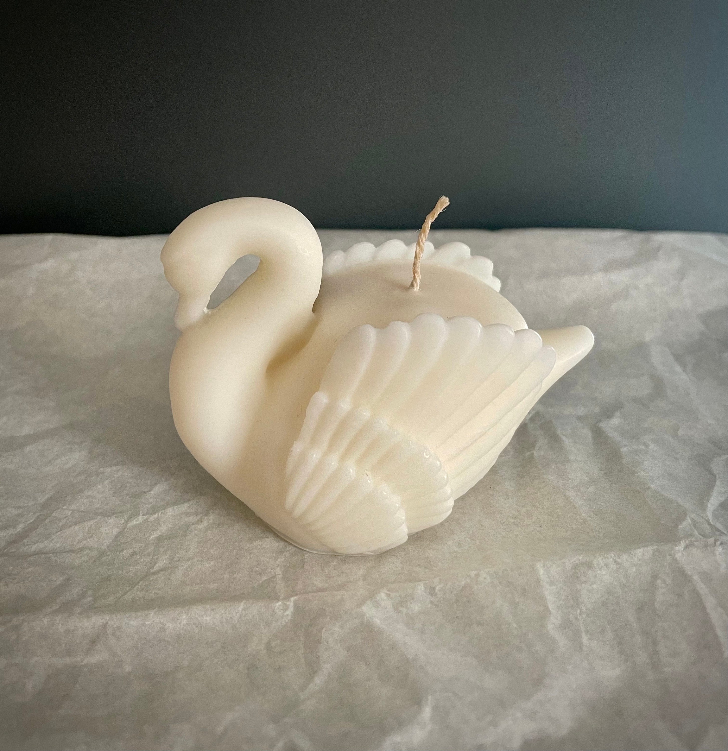 Swan Candle - Etsy