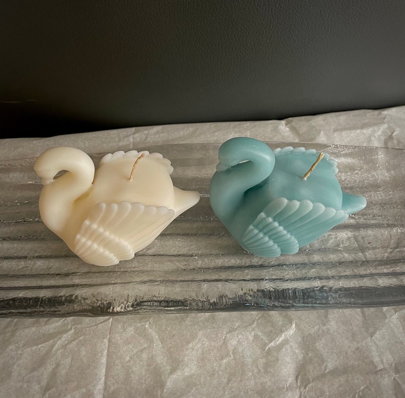 Swan Candle - Etsy