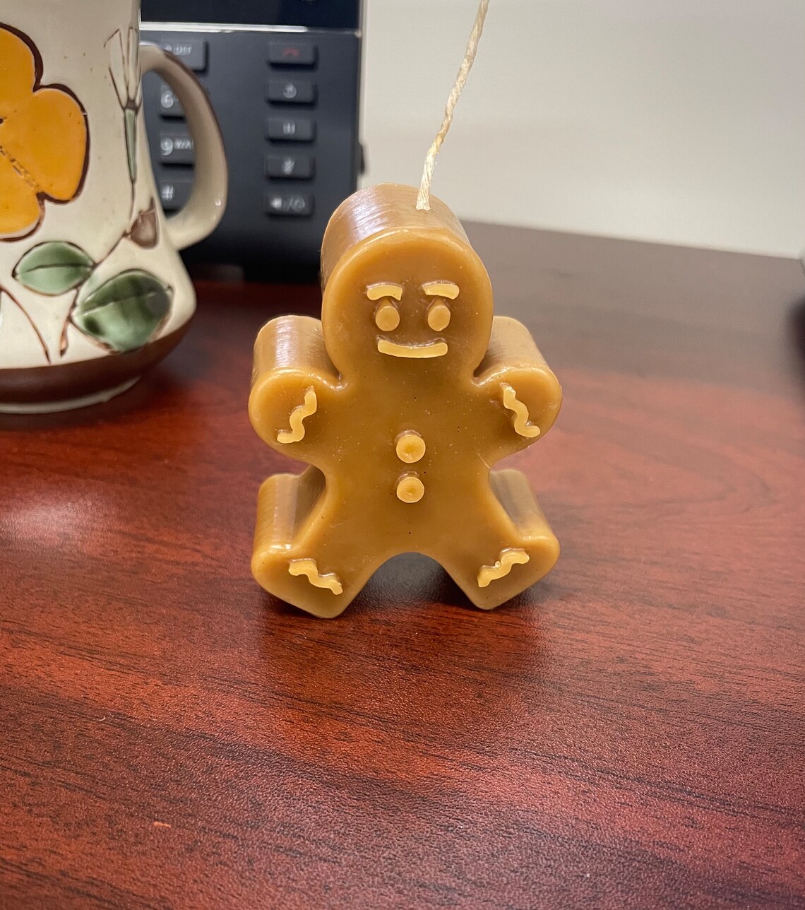 Gingerbread Man Candle - Etsy