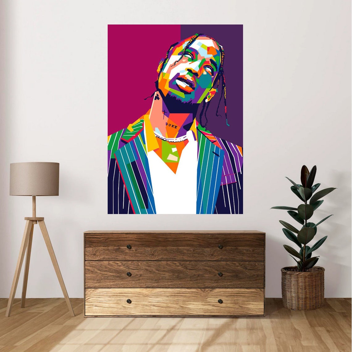 Travis Scott Utopia Poster, Poster Utopia, Travis Scott Cactus Jack ...