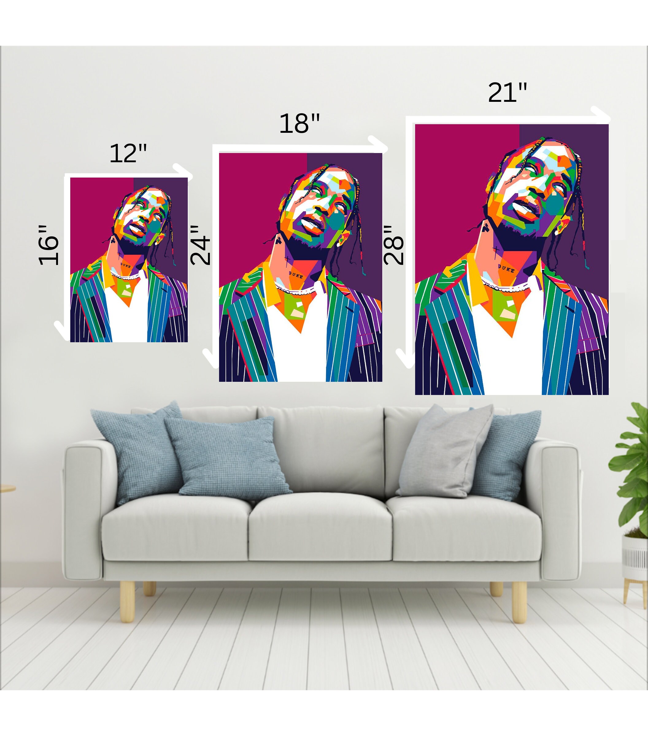 Travis Scott Utopia Poster, Poster Utopia, Travis Scott Cactus Jack ...