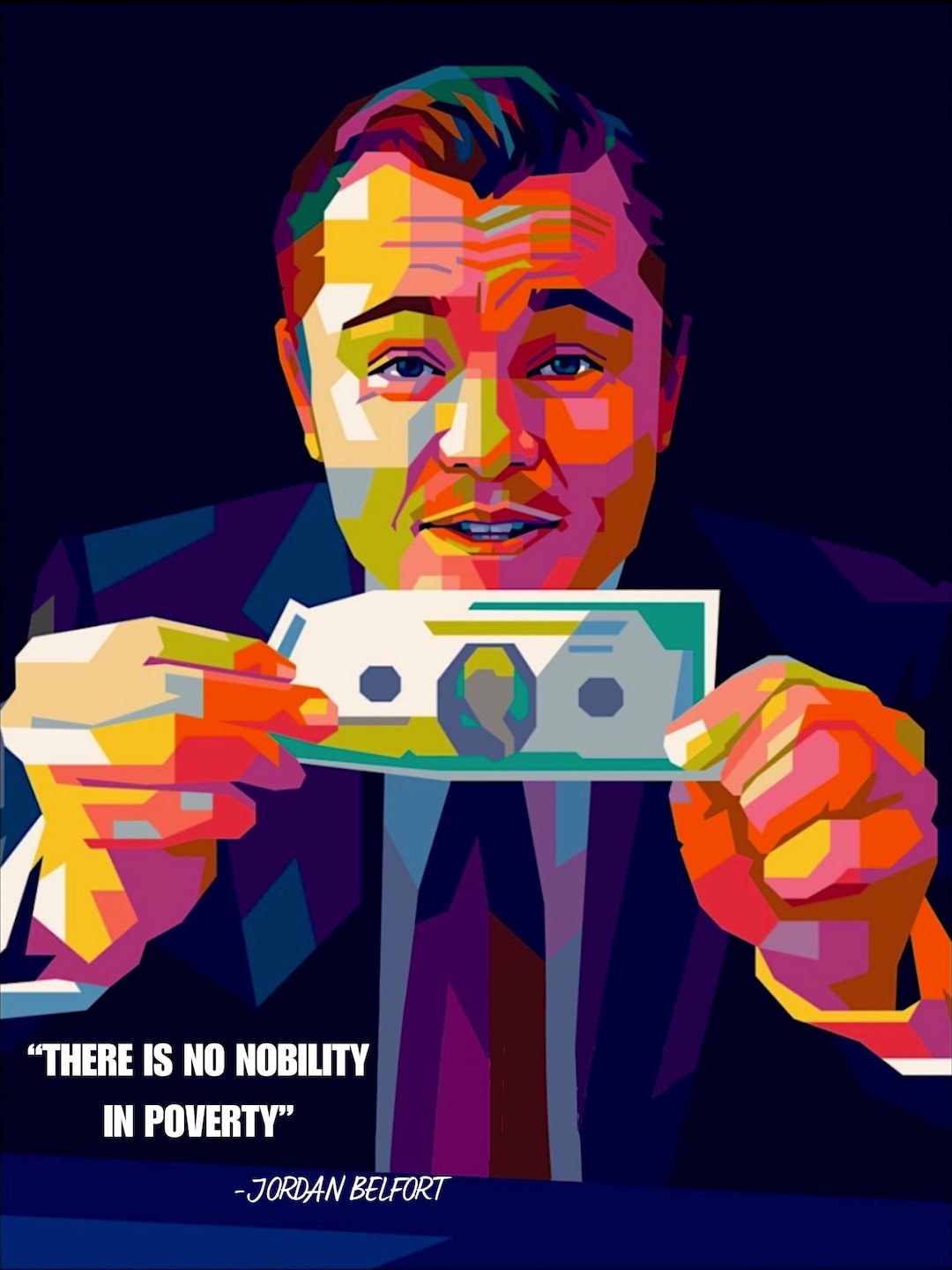 The Wolf of Wall Street Poster, the Wolf of Wall Street Print, Leonardo Dicaprio Movie, Movie ...