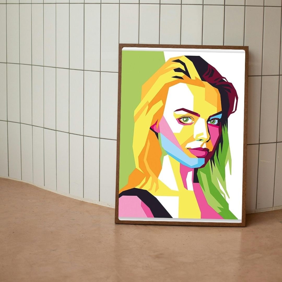 Margot Robbie Celebrity Poster, Room Decor, Home Decor, Art Poster for ...