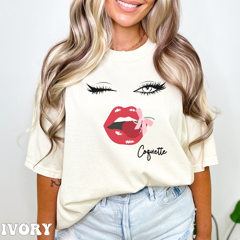 Trendy Coquette Shirt Chic Coquette Gift for Her Oversized Comfort ...