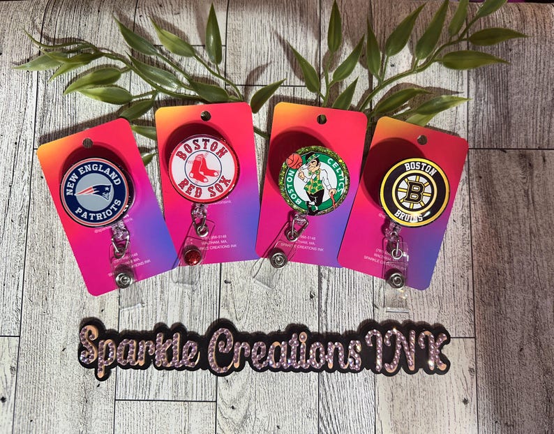 Sports Teams Badge Reels - Etsy