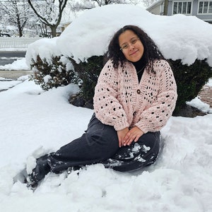 Jade Bunny Cardigan Crochet Pattern DIGITAL PDF FILE - Etsy